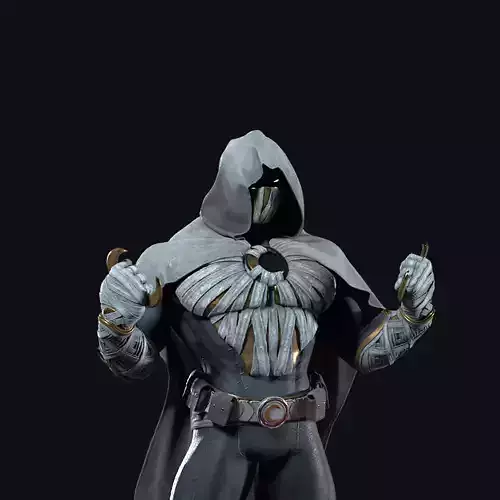 Moon Knight FREE 3D Print model free 3D model 3D printable | CGTrader