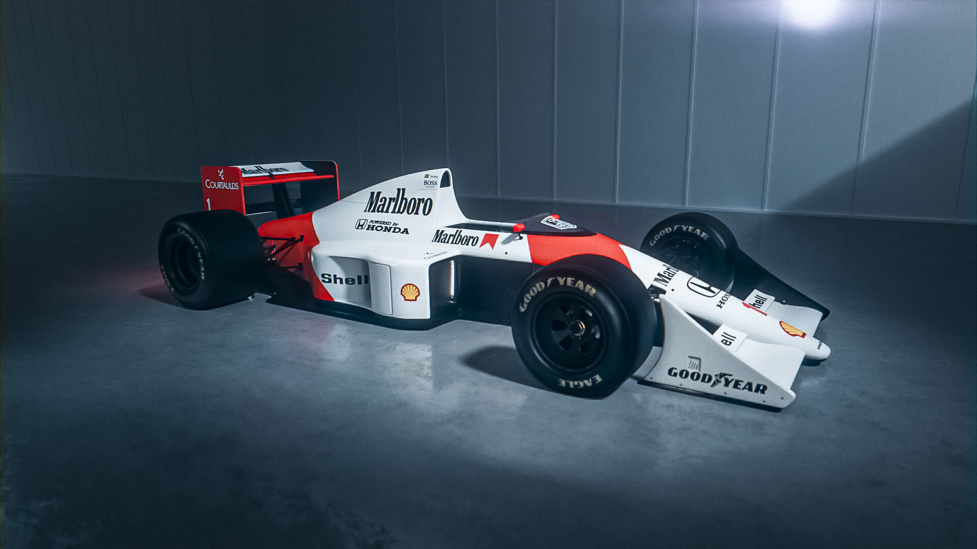 McLaren MP4-5 free 3D model | CGTrader