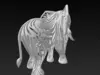 Full-Body Hollow Elephant Sculpture for Artistic Display 3D model 3D ...
