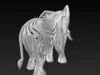 Full-Body Hollow Elephant Sculpture for Artistic Display 3D model 3D ...