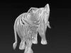 Full-Body Hollow Elephant Sculpture for Artistic Display 3D model 3D ...