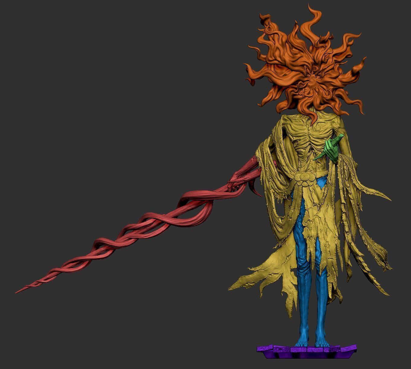 Midra Lord of Frenzied Flame - Elden Ring 3D model 3D printable | CGTrader