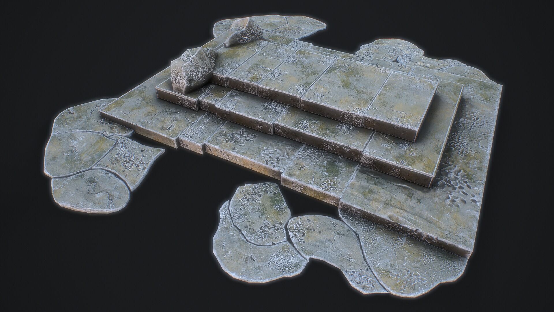3D model Medieval Arch game ready 3d model VR / AR / low-poly | CGTrader