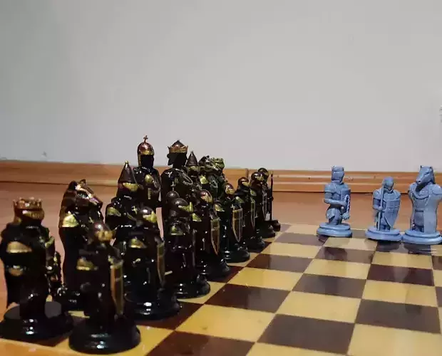 Bishop of Chess Set free 3D model 3D printable | CGTrader