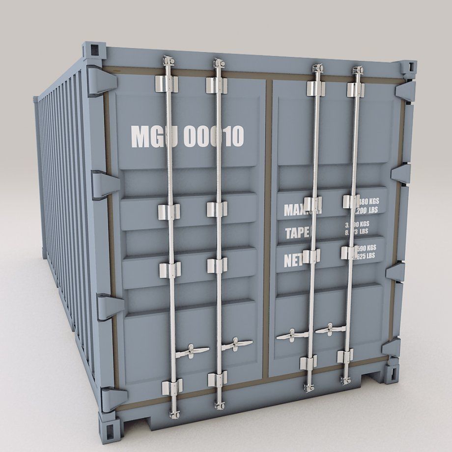 Sheep container 3D model | CGTrader