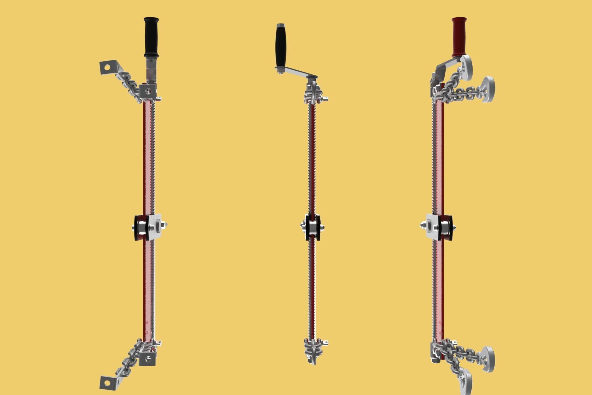 STANDARD LEVELER BALANCER STABILIZER LOAD ENGINE HOIST CRANE TON 3D ...