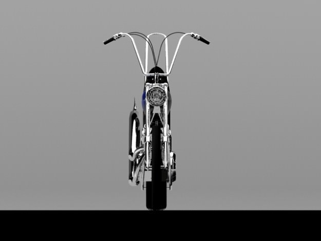 Harley-Davidson Easy Rider 1969 3D model | CGTrader