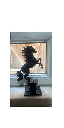 Realistic Horse Figurine 3D Printable STL Model Animal Statue free 3D ...