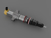 Cat-Style Diesel Injector Housing - Outer Shell Only 3D model | CGTrader