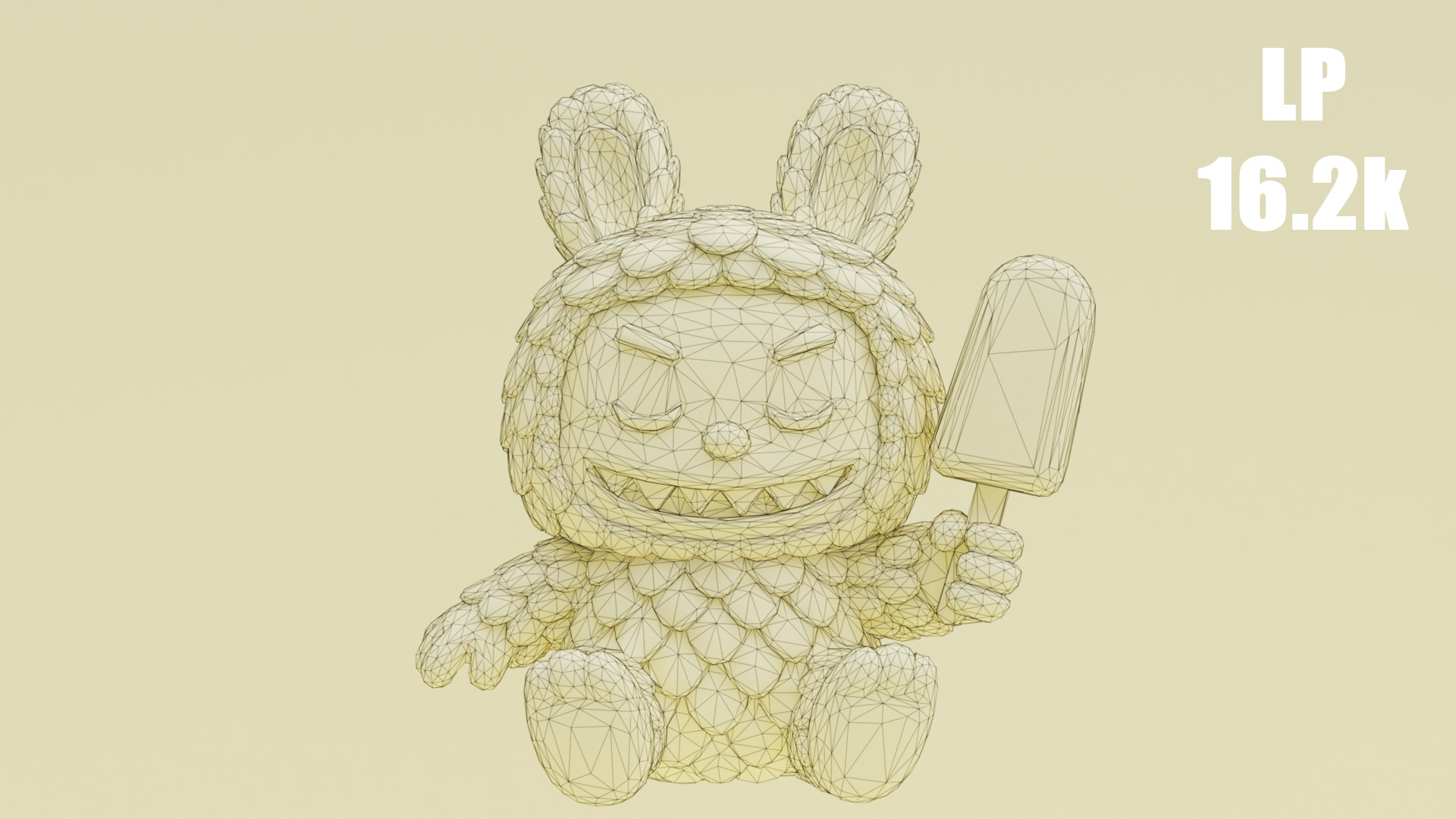 3D model Labubu Beach Set Characters HEHE ZIZI Pop Mart VR / AR / low ...