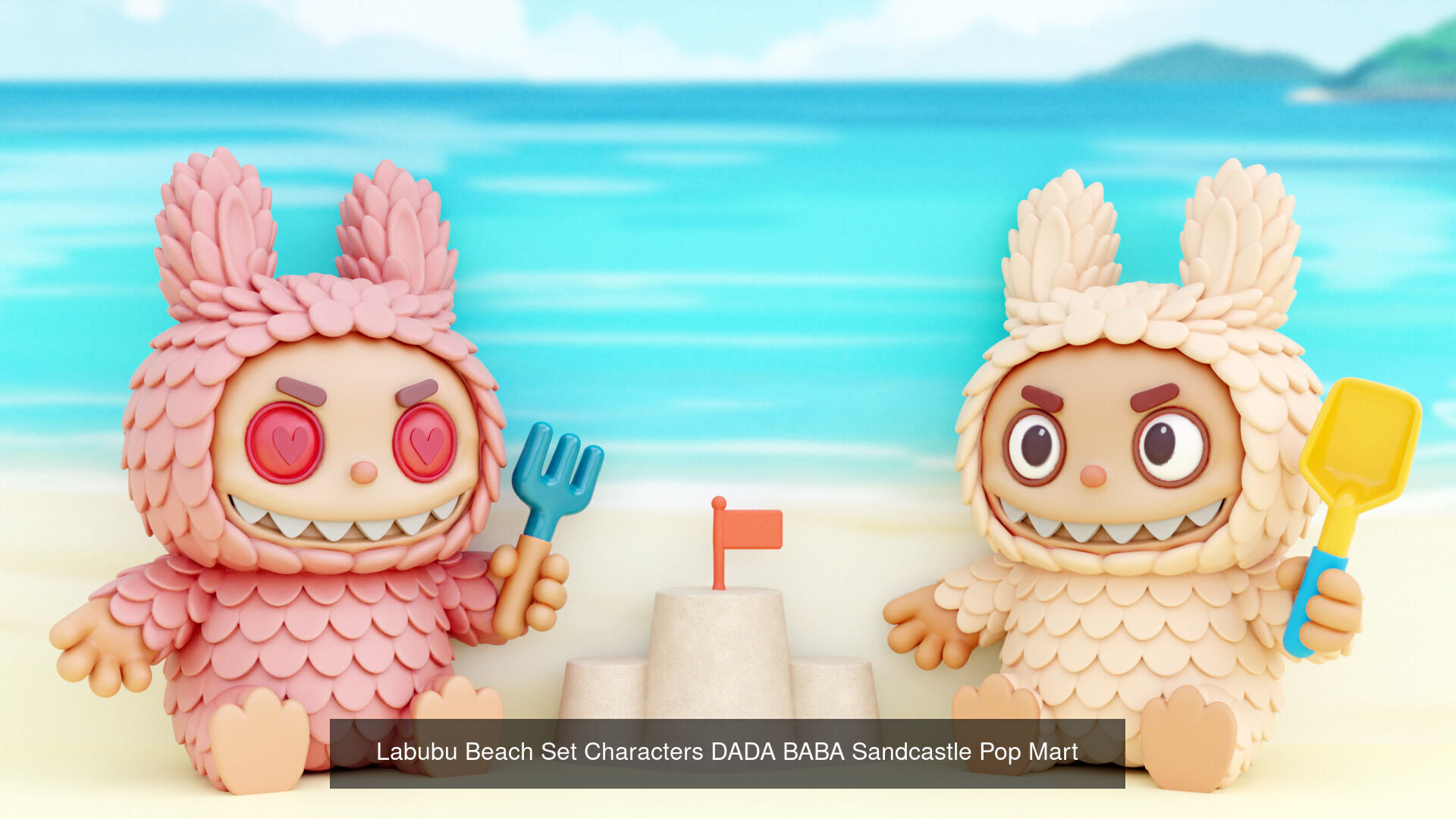 3D Model Collection Labubu Have a Seat Series POP MART THE MONSTERS VR ...