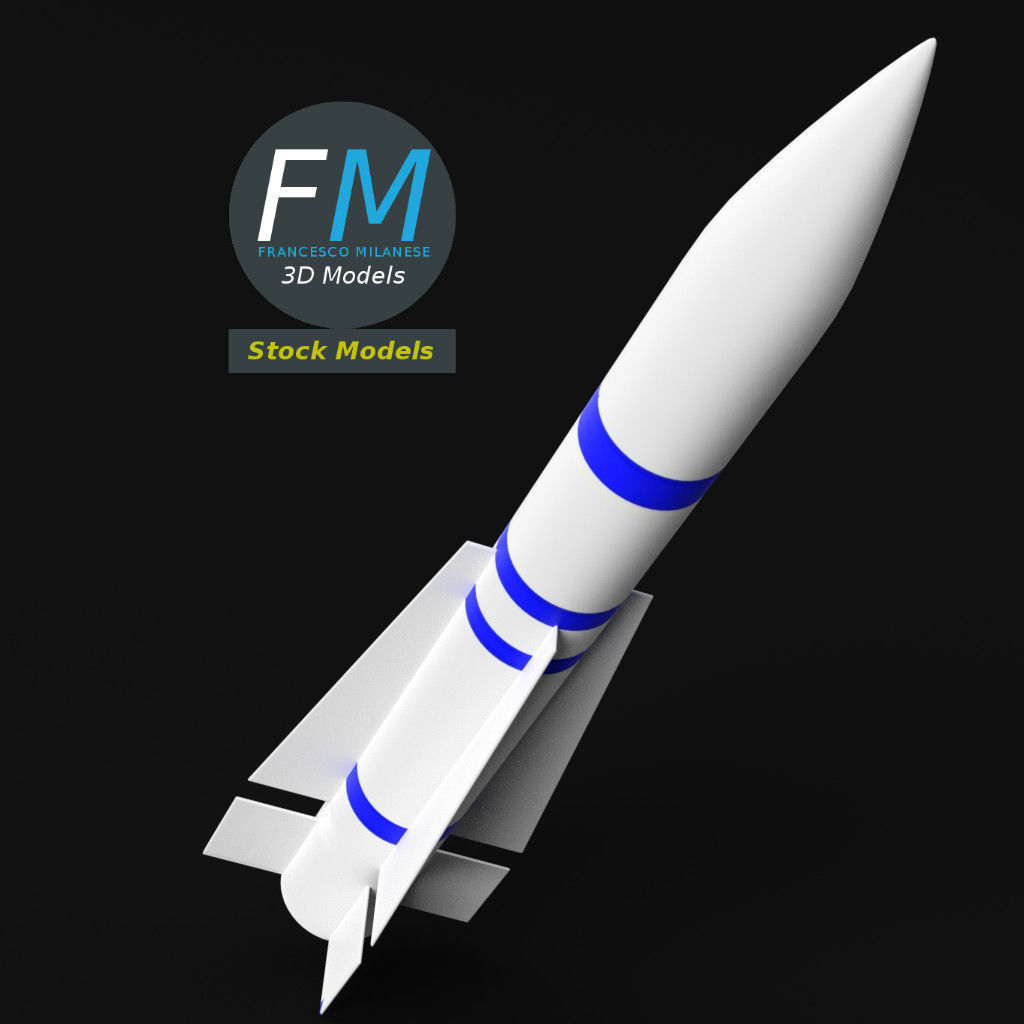 AIM-54 Phoenix missile 3D model | CGTrader