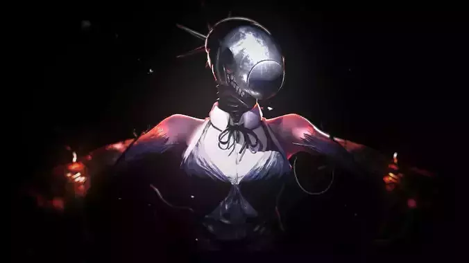 Chainsaw Man Bomb Devil Rigged 3D model 3D model animated rigged | CGTrader