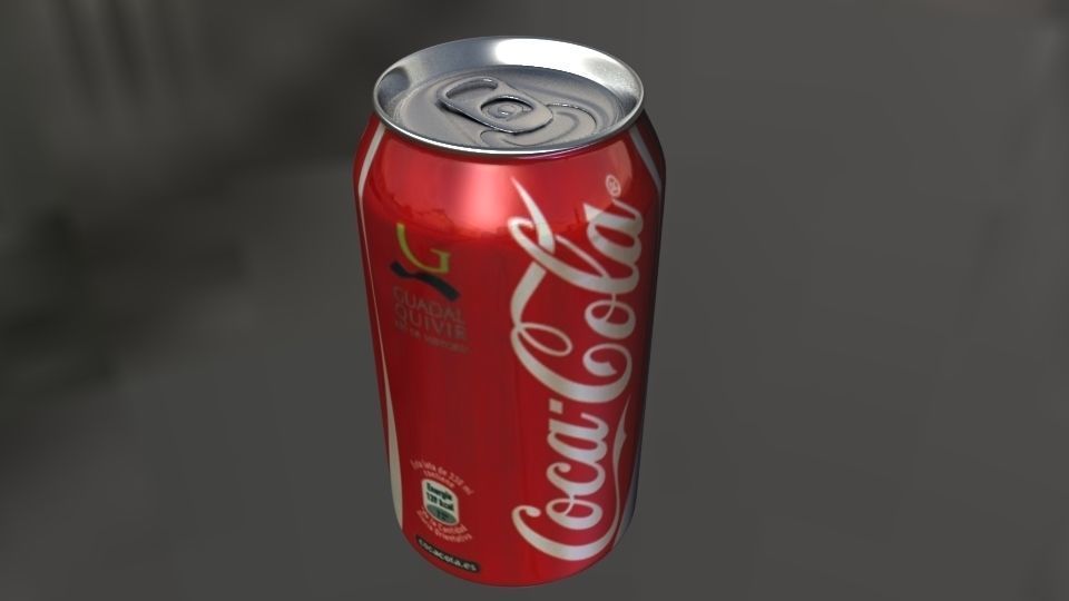Coke Can free 3D model | CGTrader