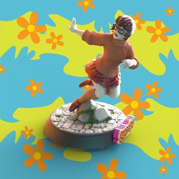 Velma from Scooby Doo 3D model 3D printable | CGTrader