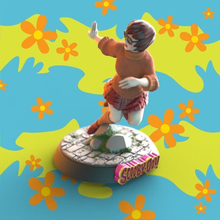 Velma from Scooby Doo 3D model 3D printable | CGTrader