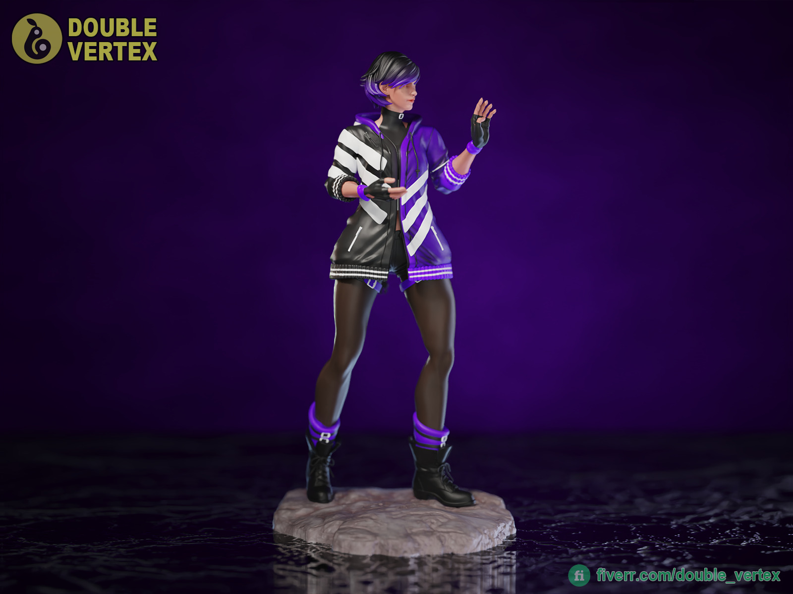 Mishima Reina - Tekken 8 Game Figure 3D model 3D printable | CGTrader
