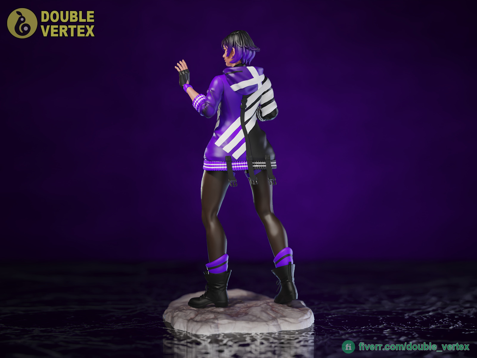 Mishima Reina - Tekken 8 Game Figure 3D model 3D printable | CGTrader
