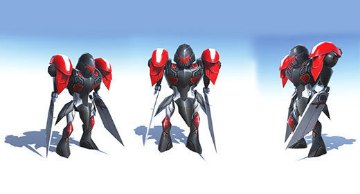 3D model Cartoon Black Titan VR / AR / low-poly rigged animated | CGTrader