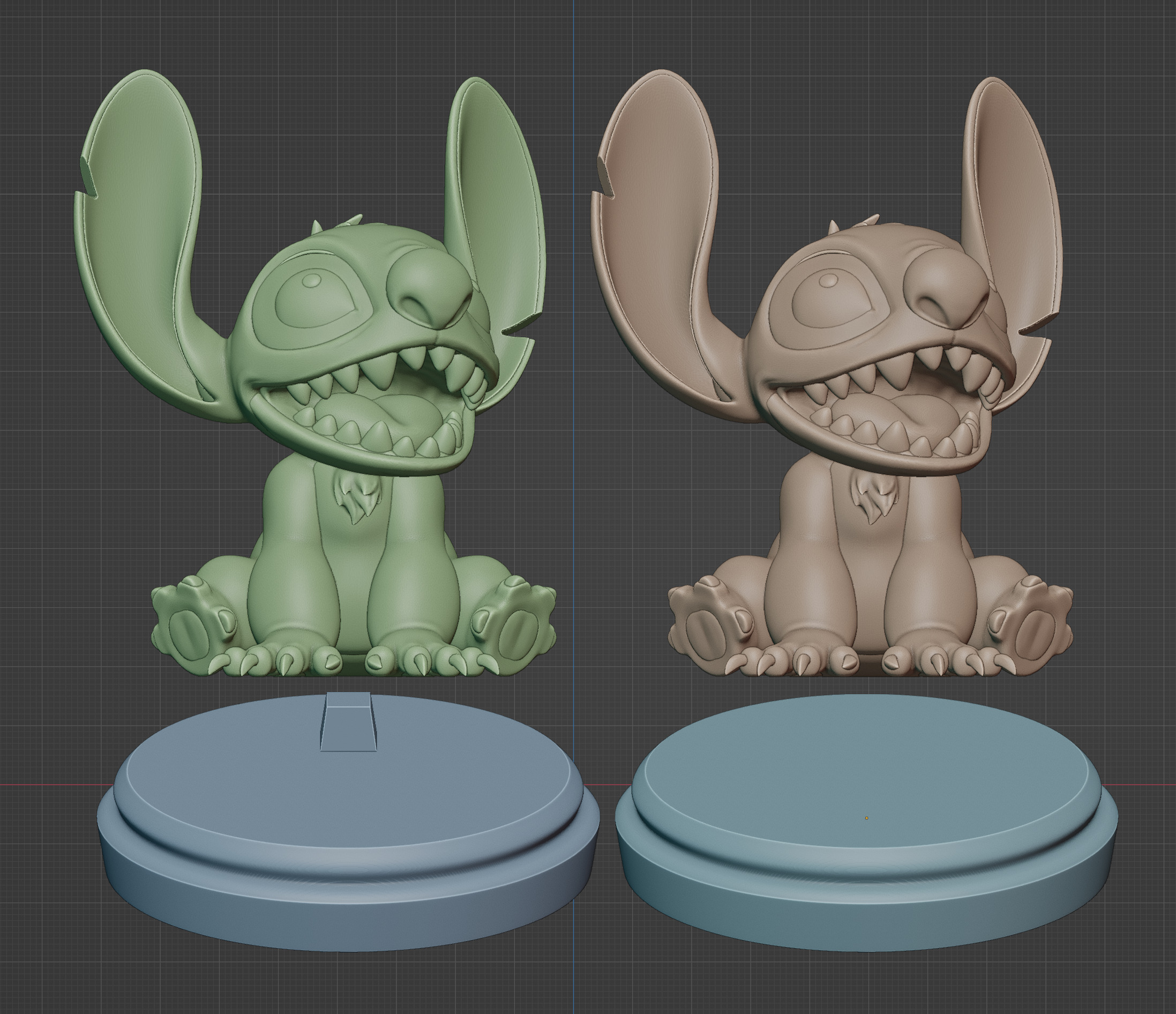 Stitch Figure 1 - Disney free 3D model 3D printable | CGTrader