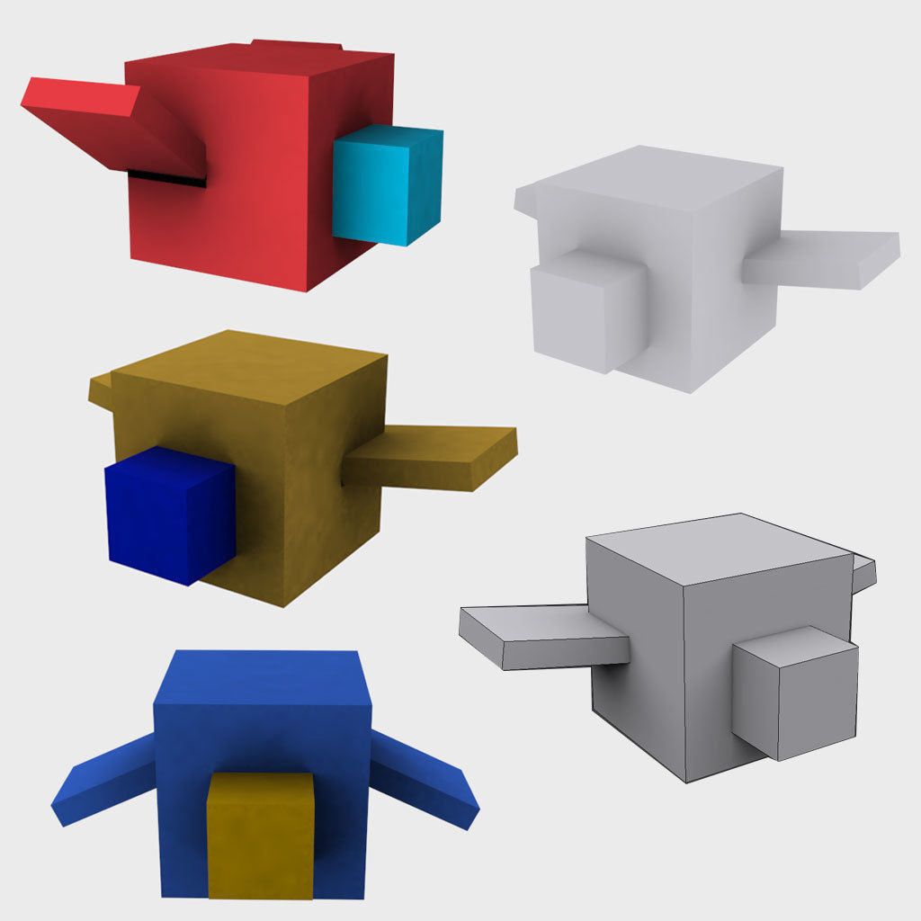 3D model Flappy 3D-Complete Game Template VR / AR / low-poly | CGTrader