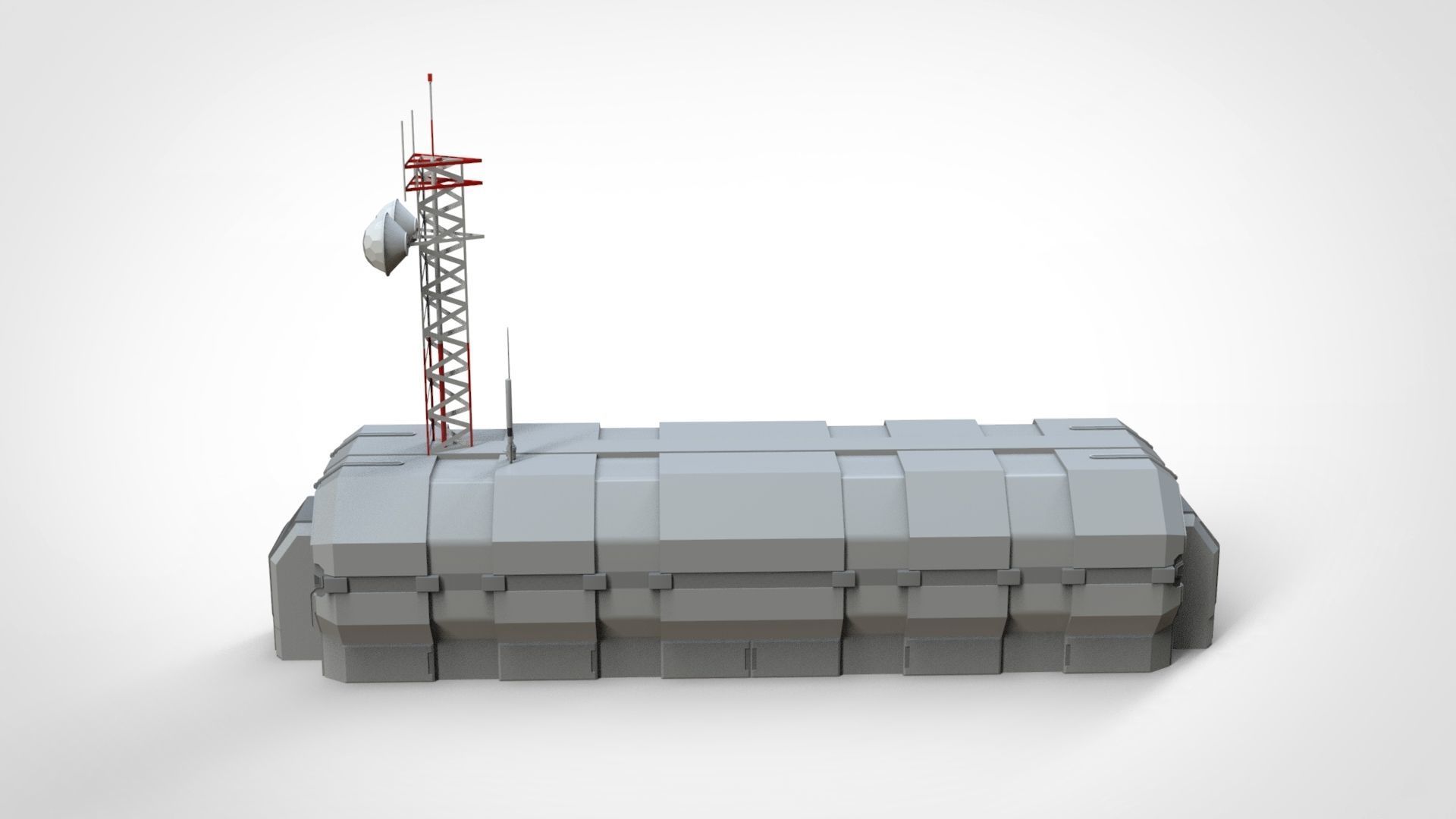antenna post 2 3D model | CGTrader