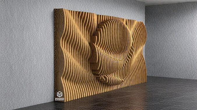 Parametric CNC Wall Panels Collection 10 Designs | CGTrader