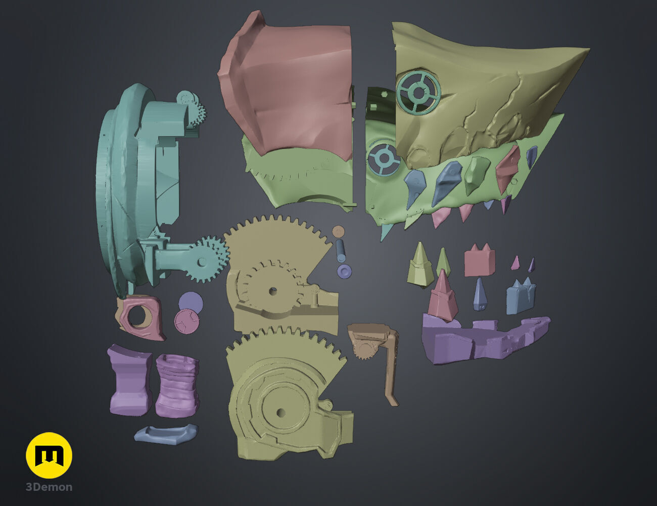 Arcane - Jinx Fishbones 3D model 3D printable | CGTrader