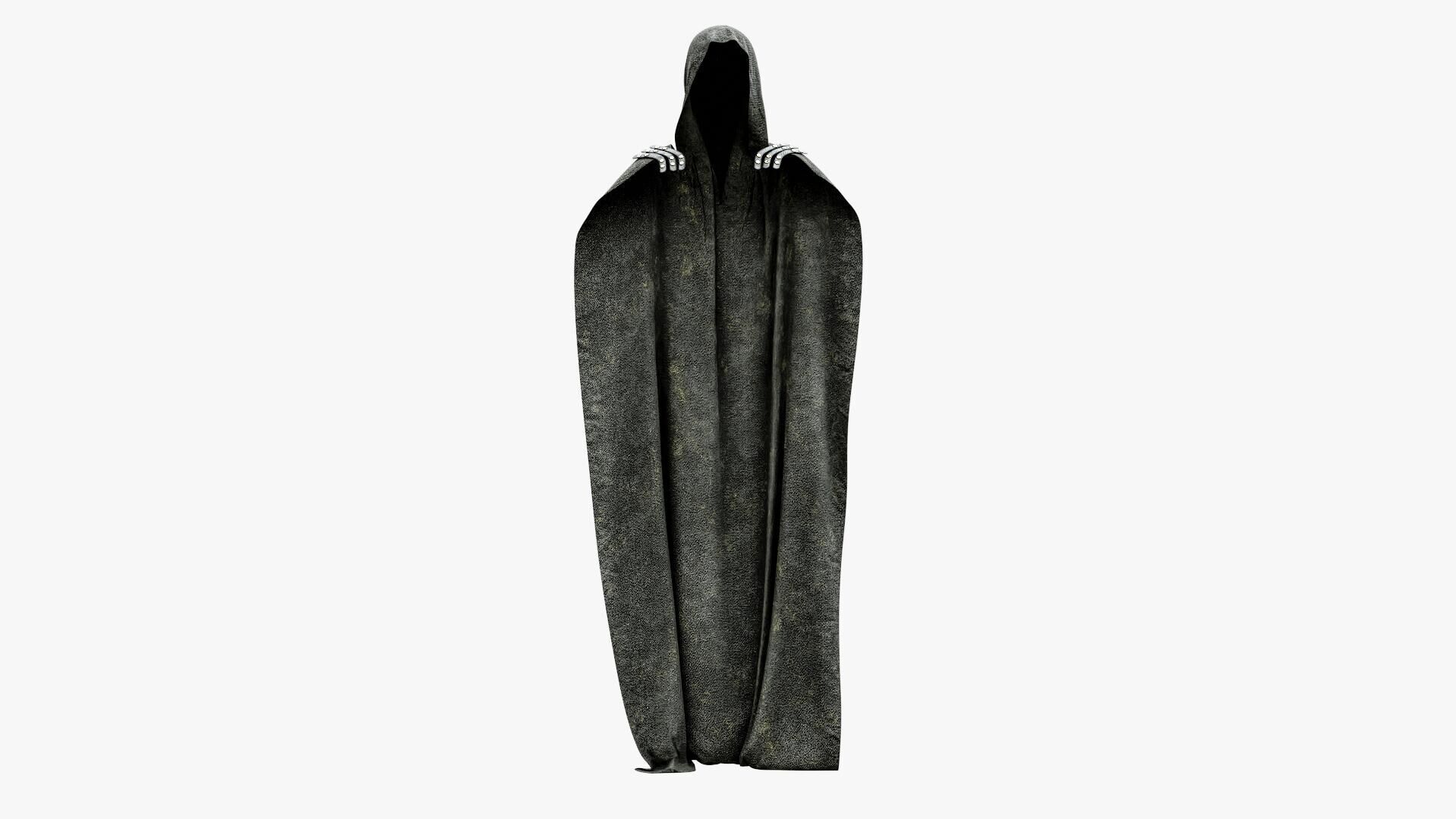 Medieval Hooded Cloak free VR / AR / low-poly 3D model | CGTrader