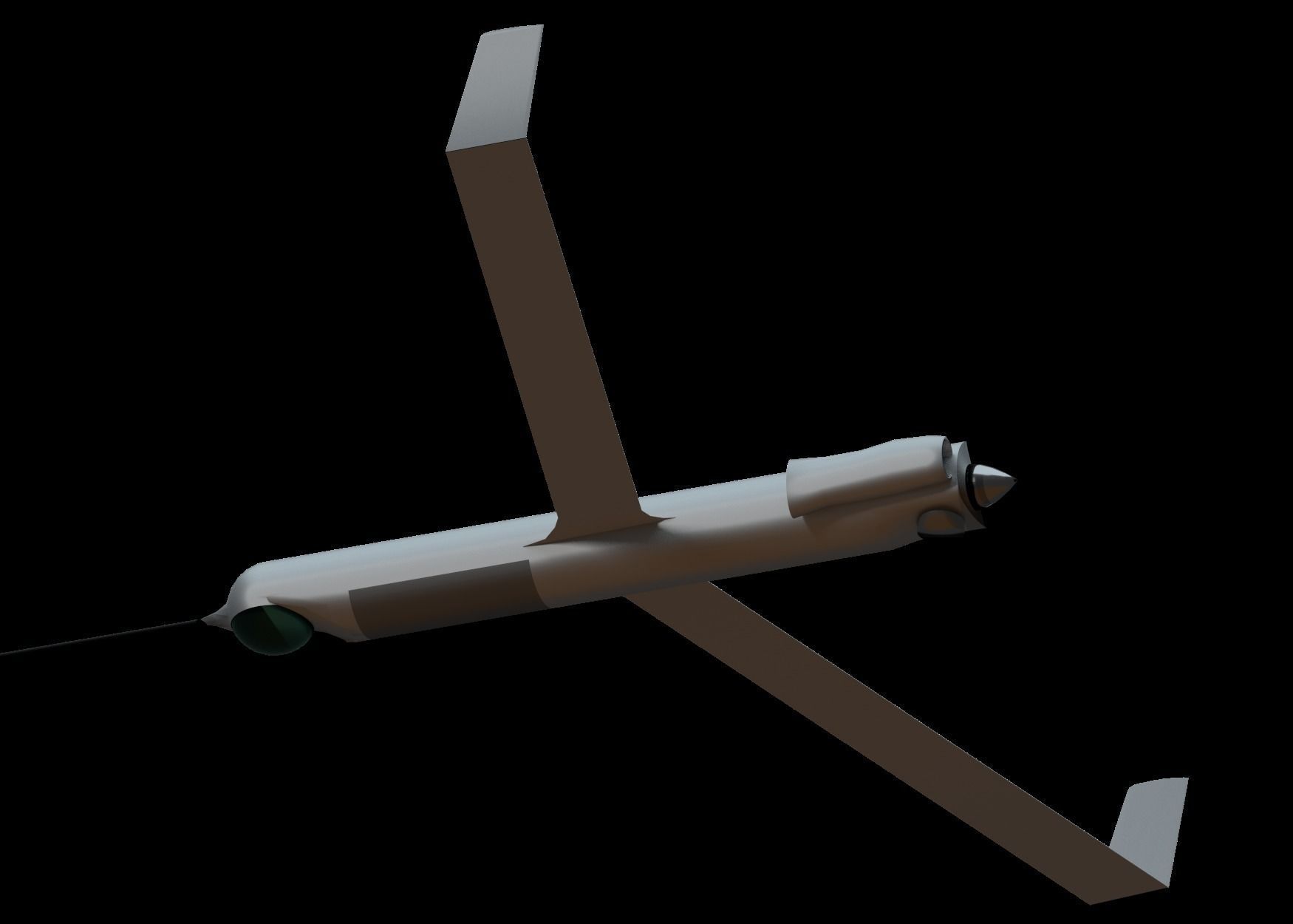 Scan Eagle UAV free 3D model | CGTrader