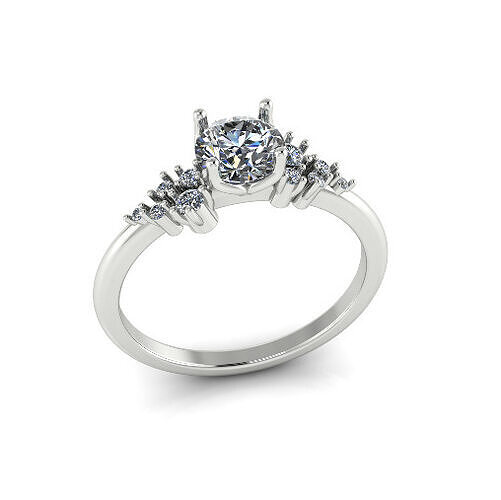 Wedding ring Model 7554 3D model 3D printable | CGTrader