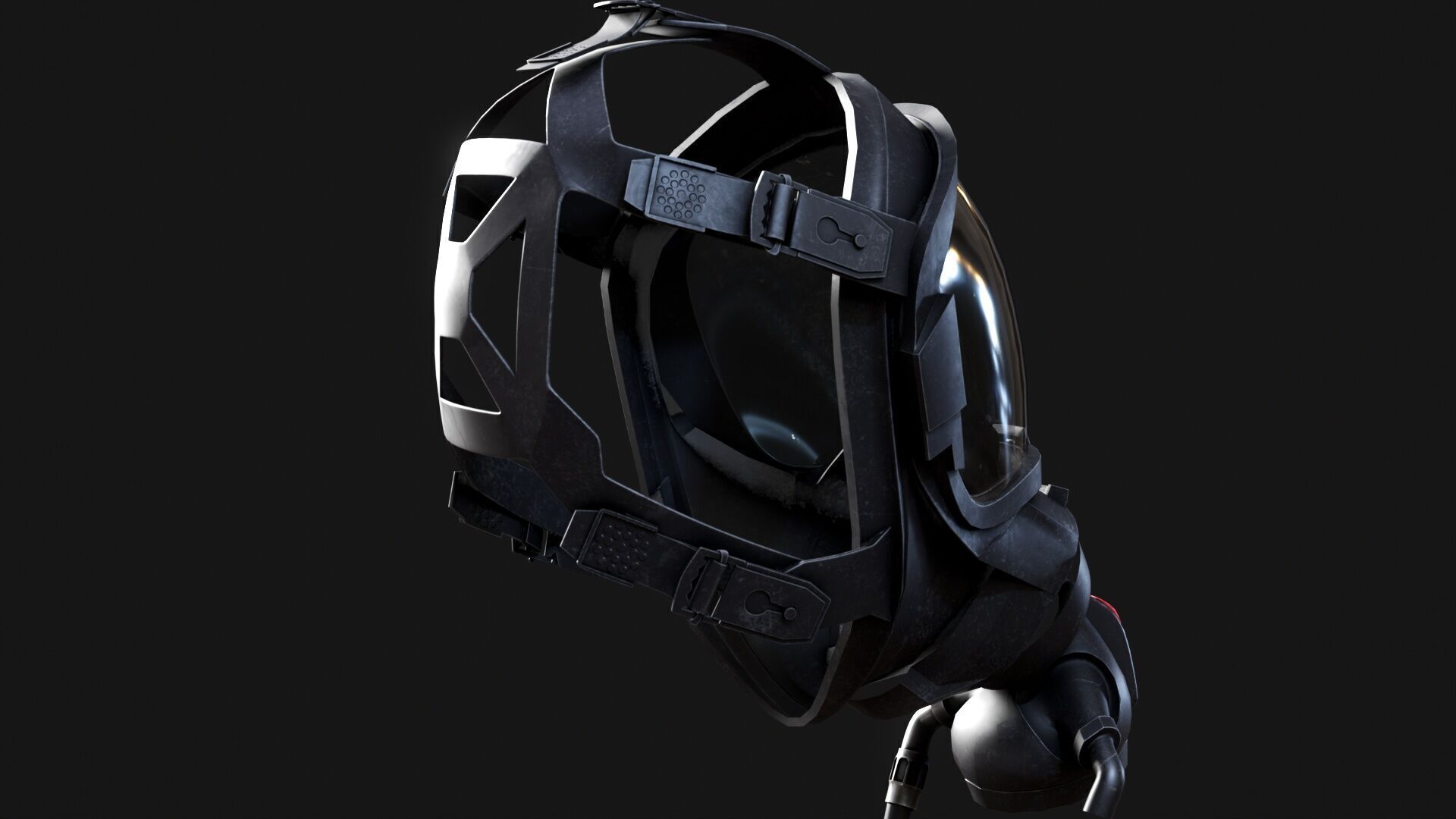 3D model Drager FPS 7000 Full Face Mask High-Poly 3D Model FiveM VR ...