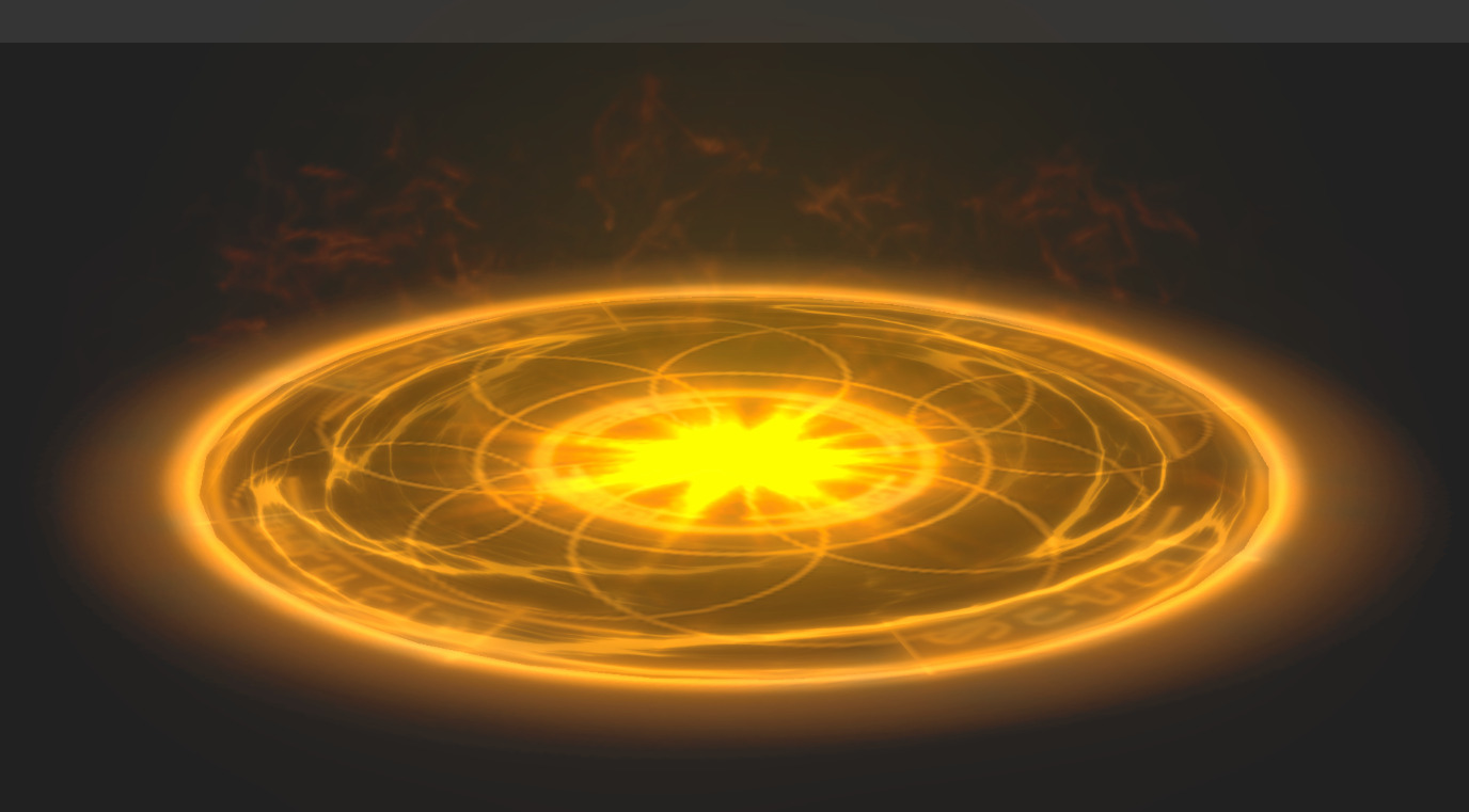 Unity Game VFX - Magic Circle Dissolves 3D model | CGTrader