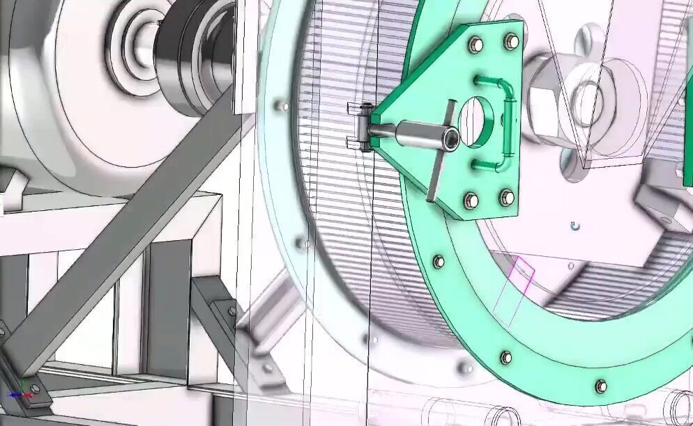 Industrial Hammer Crusher Machine 3D model | CGTrader