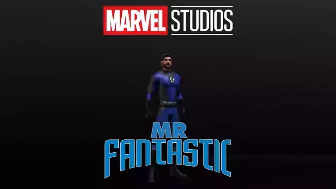 3D model Mister Fantastic VR / AR / low-poly | CGTrader