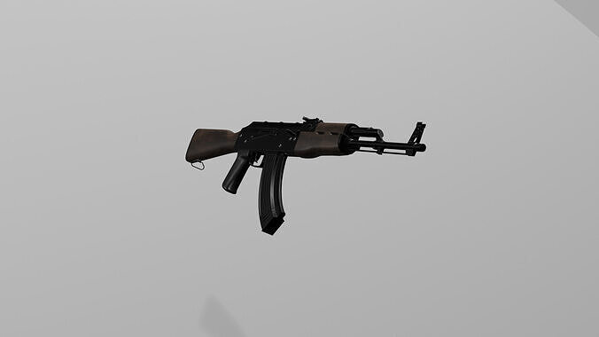 3D model AKM 3D Model - Low Poly Game Ready VR / AR / low-poly | CGTrader