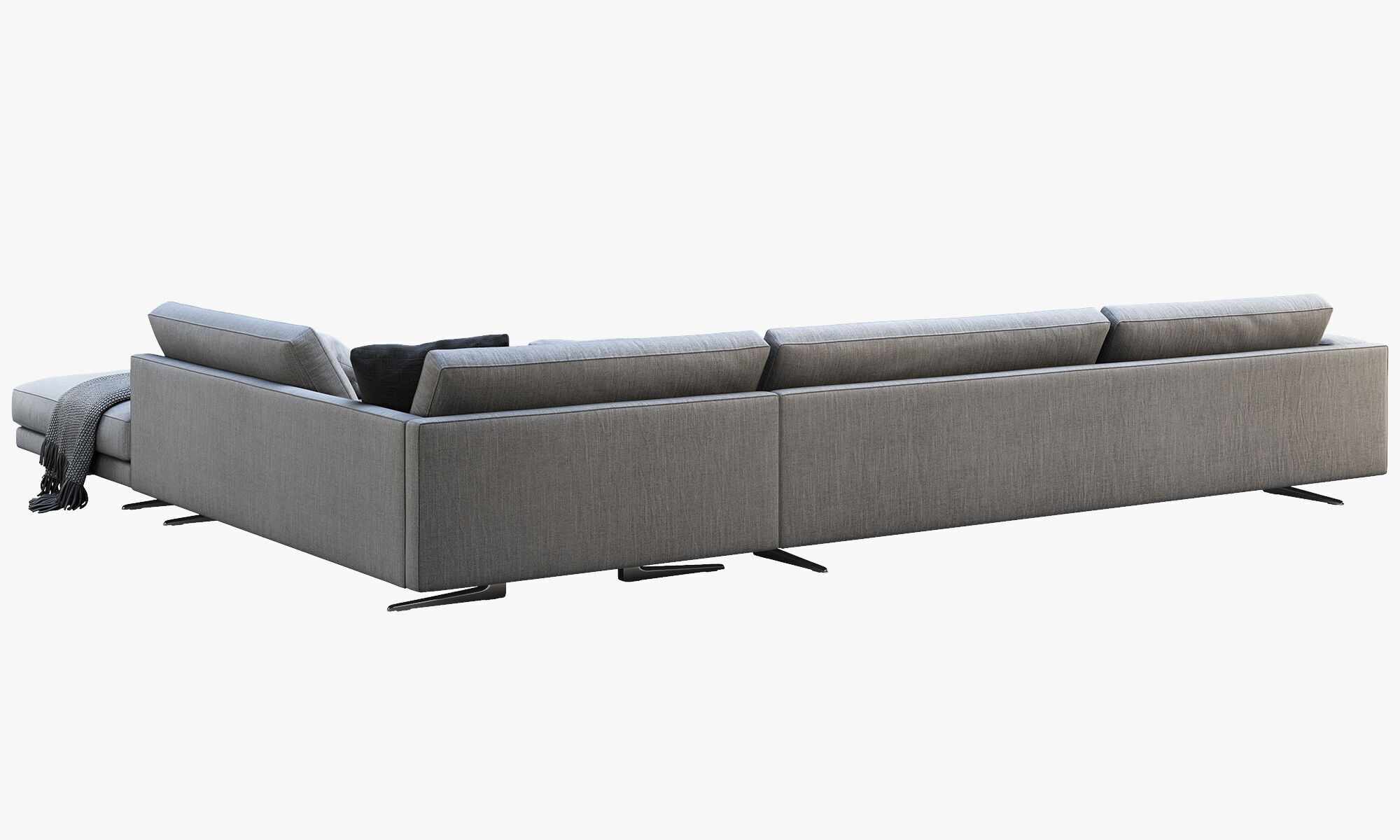 Poliform Mondrian corner sofa 3D model | CGTrader