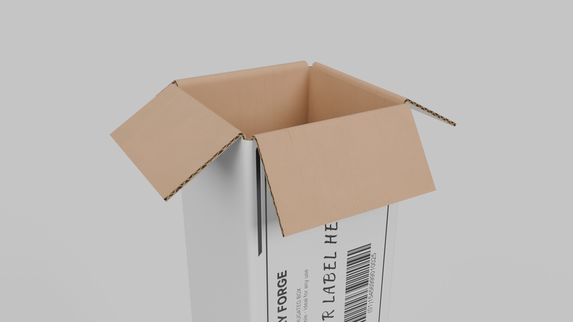 3D Model Collection Cardboard Box Warehouse Essentials - Rigged and ...