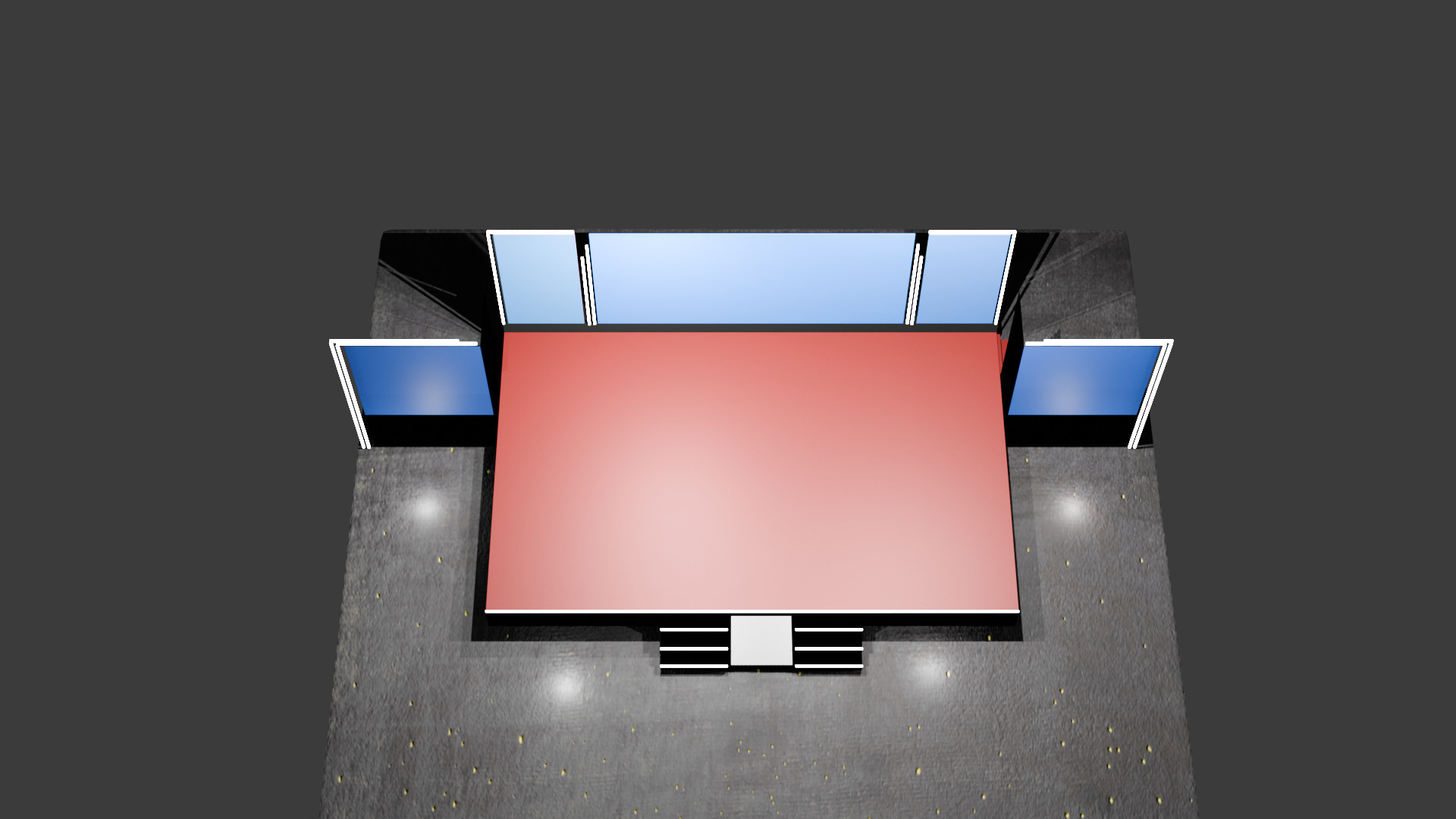 Event Stage with LEd Wall free VR / AR / low-poly 3D model | CGTrader