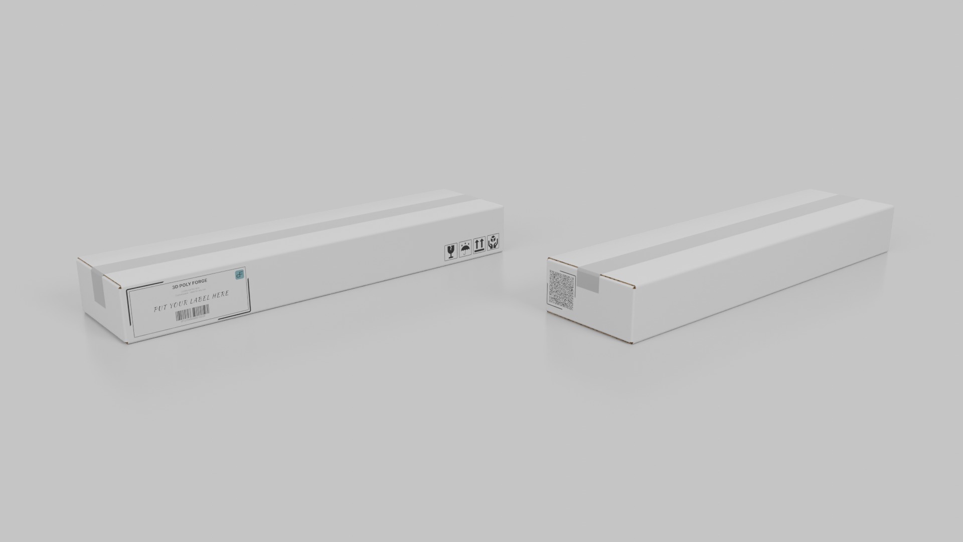 3D Model Collection Retail Packaging Boxes Bundle - Rigged and ...