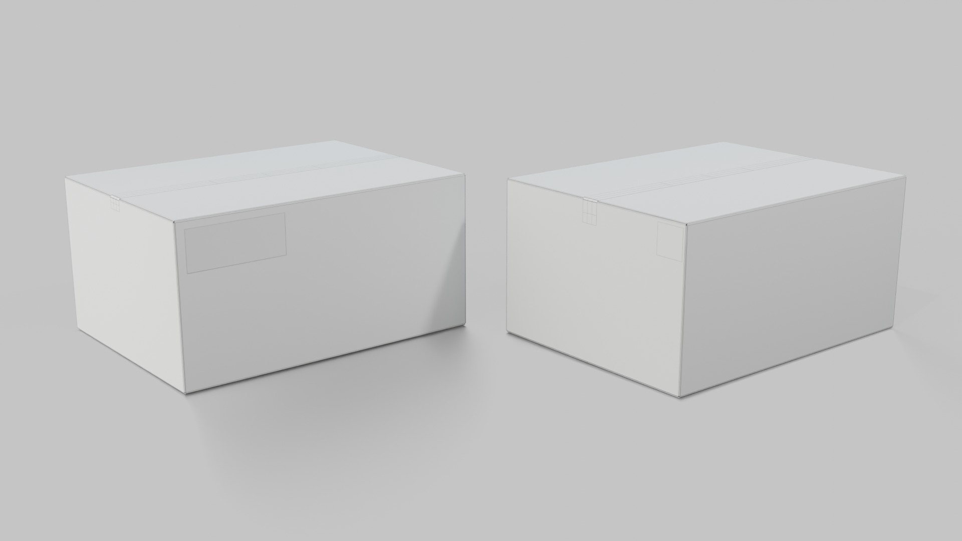 3D Model Collection Retail Packaging Boxes Bundle - Rigged and ...