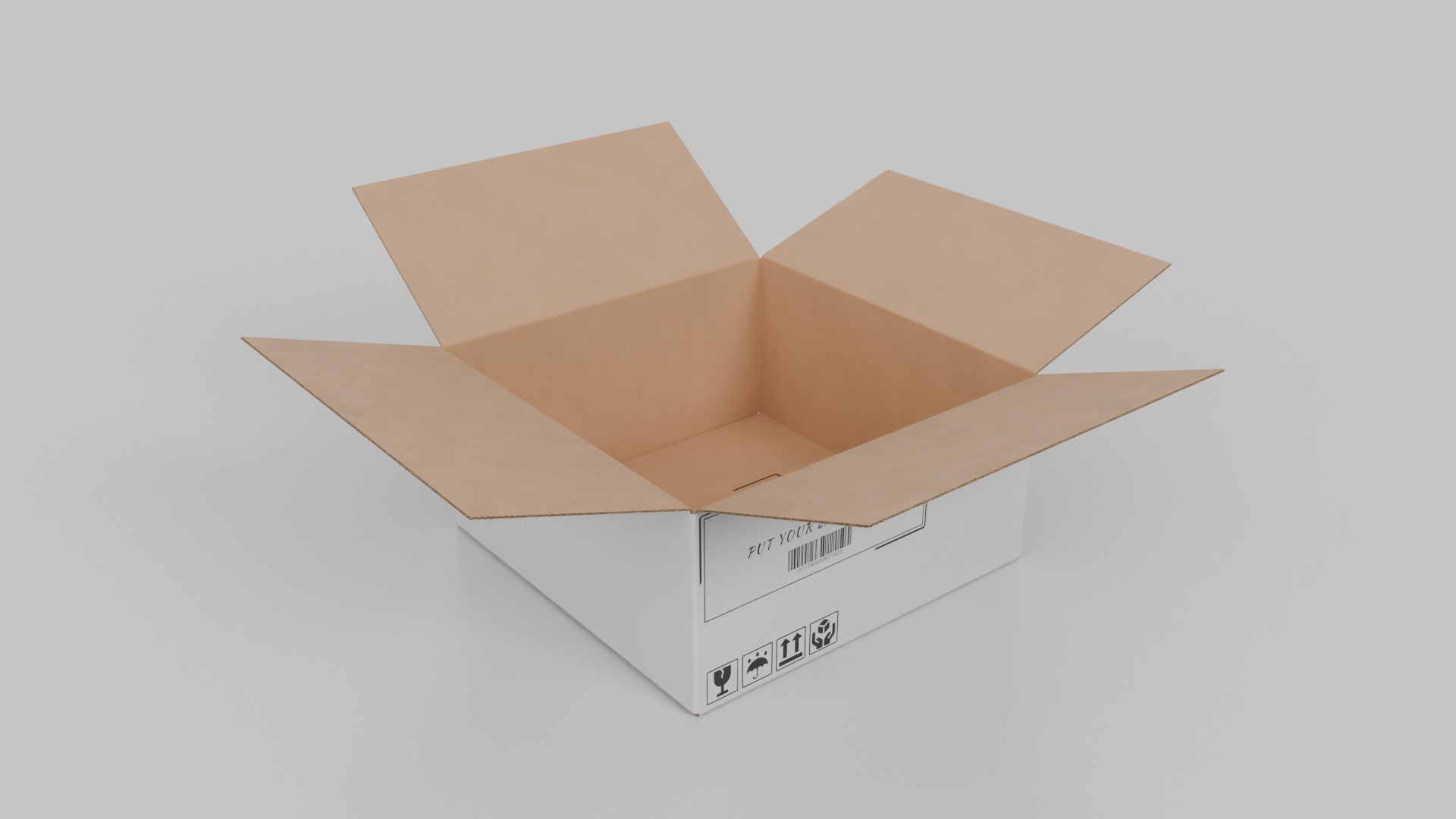 3D Model Collection Logistics Pro Carboard Box Pack - Rigged and ...
