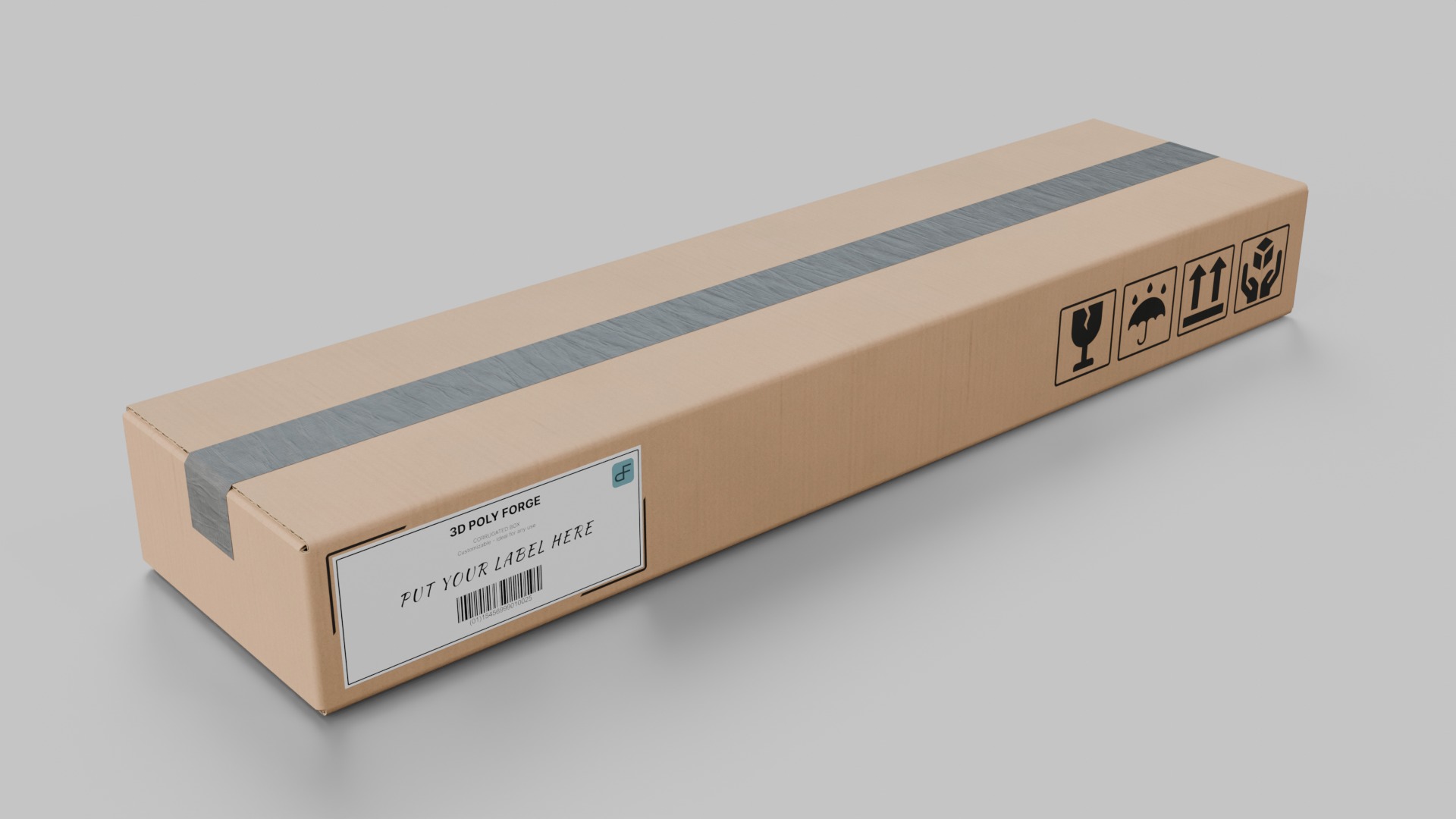 3D Model Collection Logistics Pro Carboard Box Pack - Rigged and ...