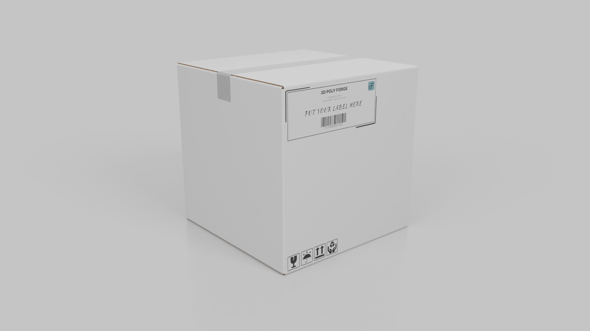 3D Model Collection Logistics Pro Carboard Box Pack - Rigged and ...