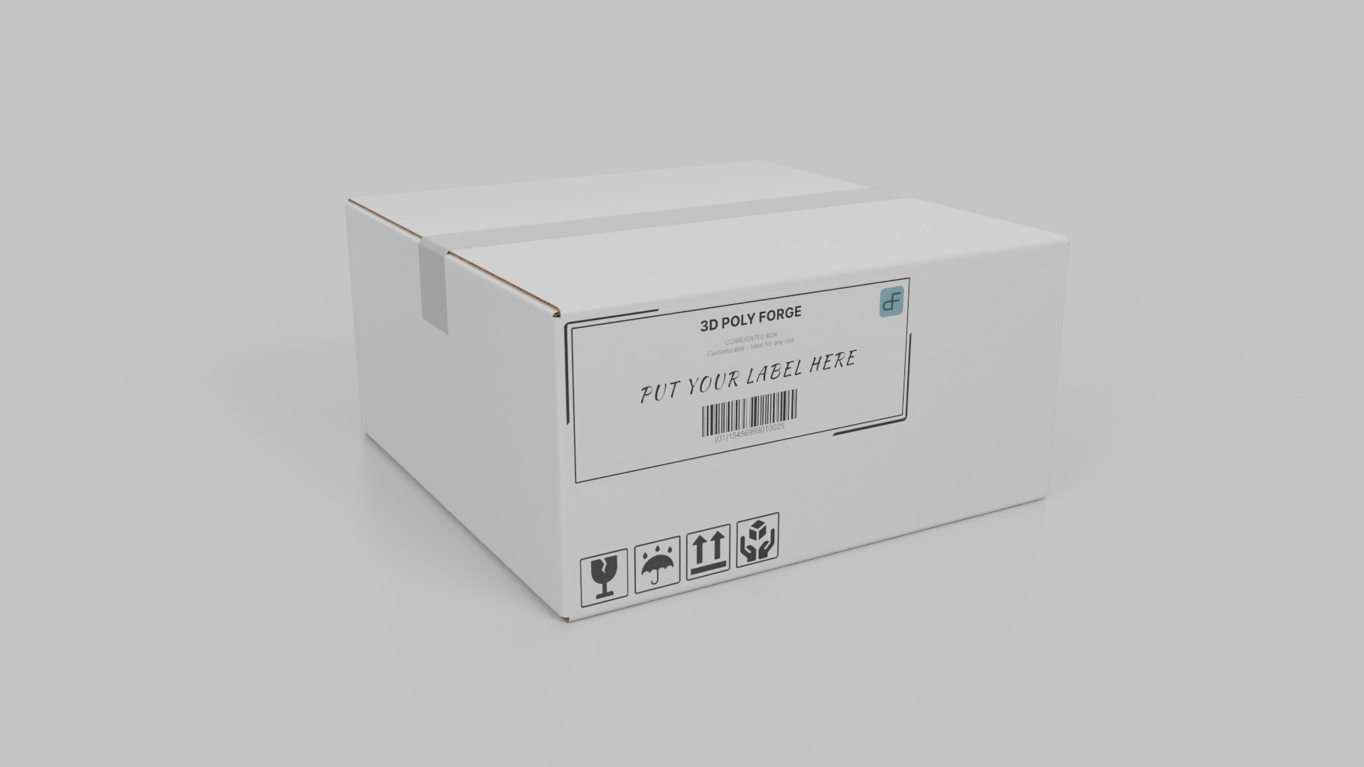 3D Model Collection Logistics Pro Carboard Box Pack - Rigged and ...