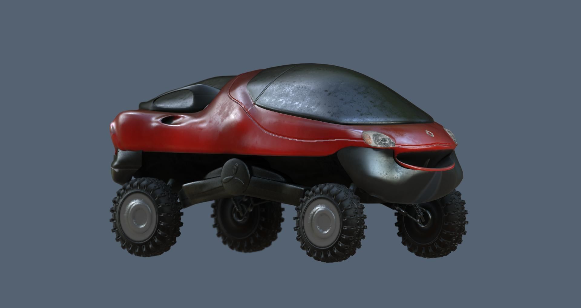 Renault Racoon Concept Car 1992 free VR / AR / low-poly 3D model | CGTrader