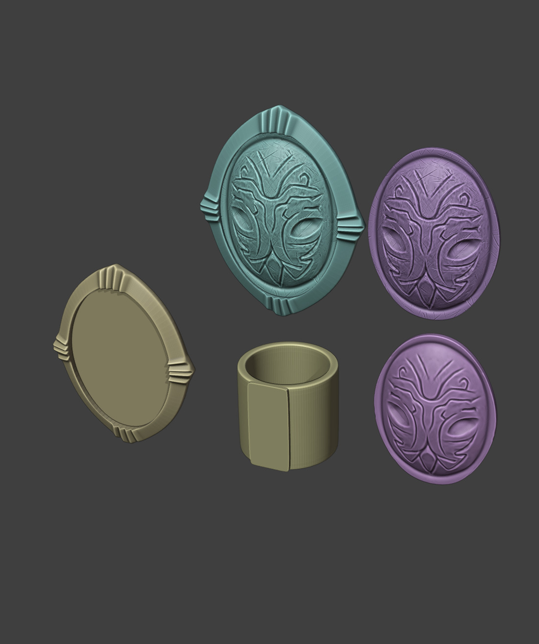 Duchess movable mask Elden Ring Nightreign cosplay 3D model 3D ...