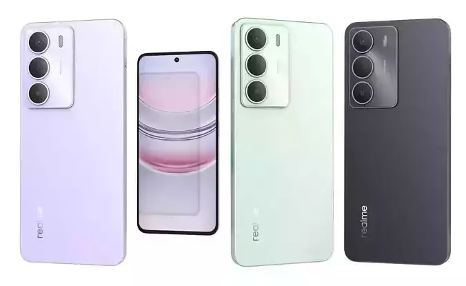 Realme C73 5G All Colors 3D model | CGTrader