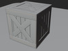 Realistic Wooden Crate Game Ready PBR Asset Low Poly 3D Model free VR ...