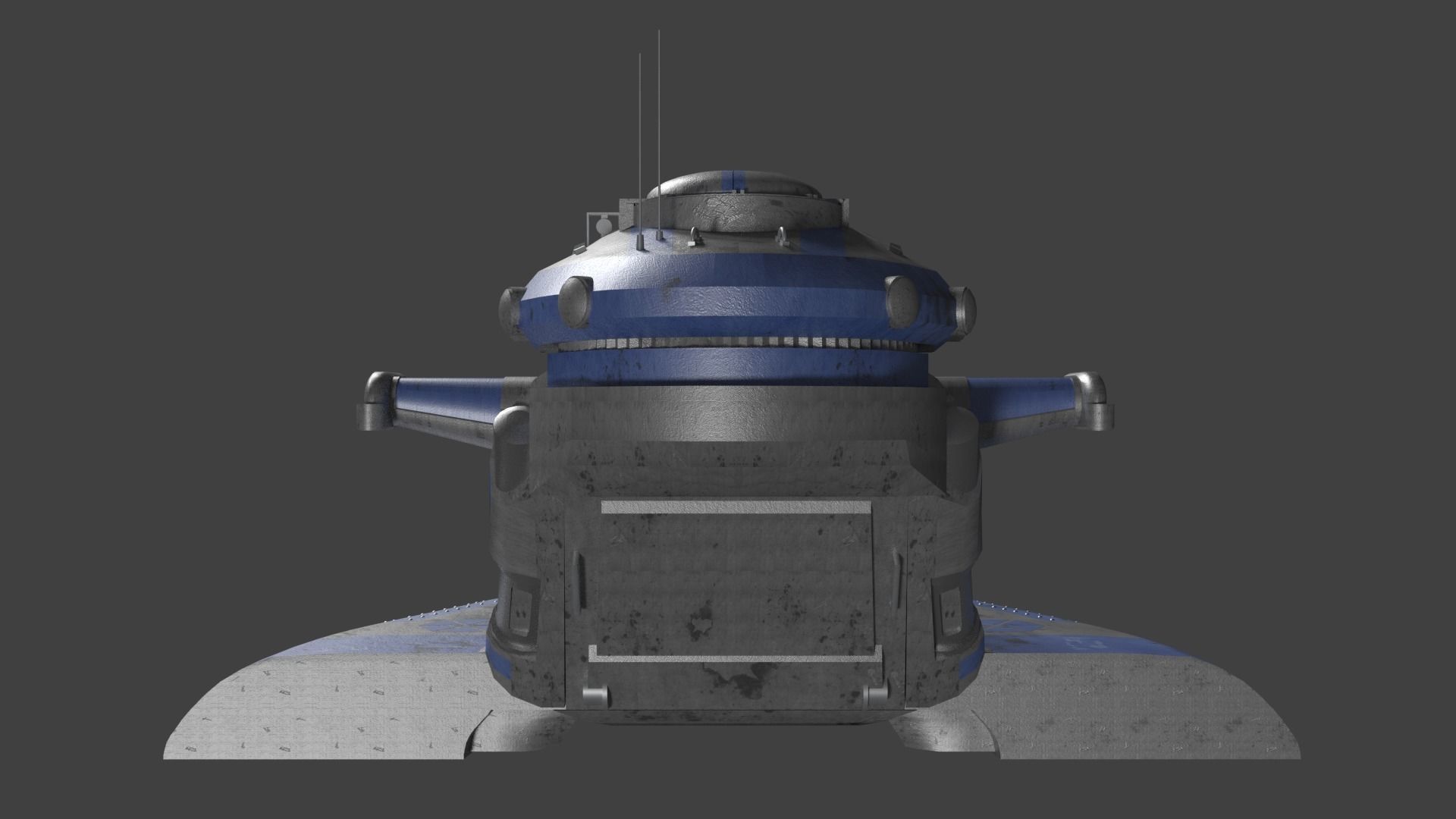 Armoured Assault Tank AAT 3D model | CGTrader